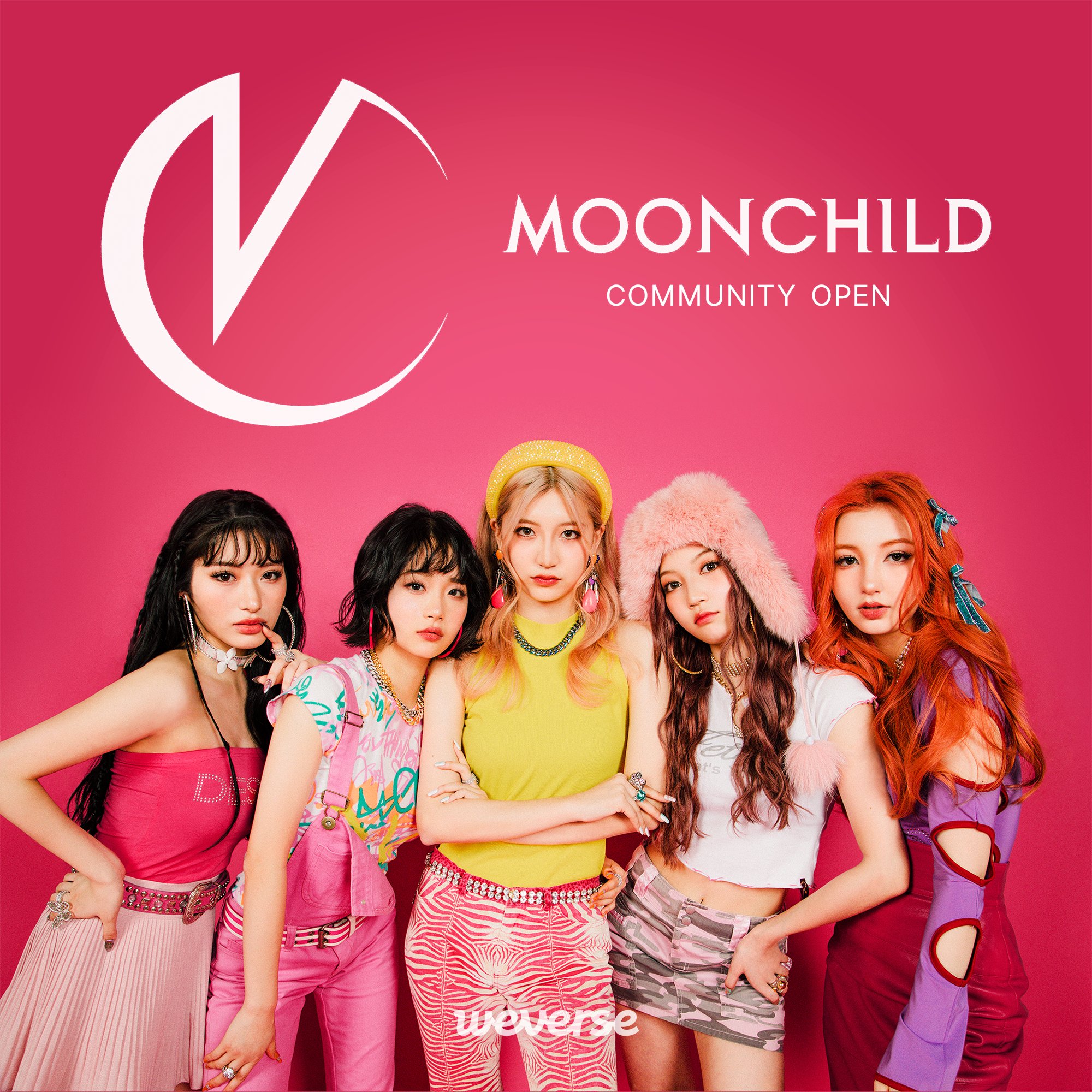 Weverse on Twitter: "All the fans that supported the debut of the five-member gen z girl group ...