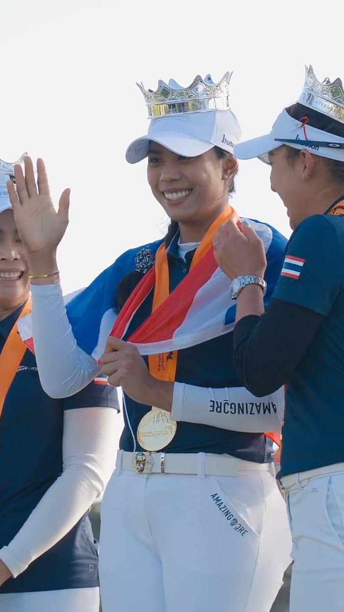 LPGA on Twitter: "Crowning of the champions 👑 🇹🇭"