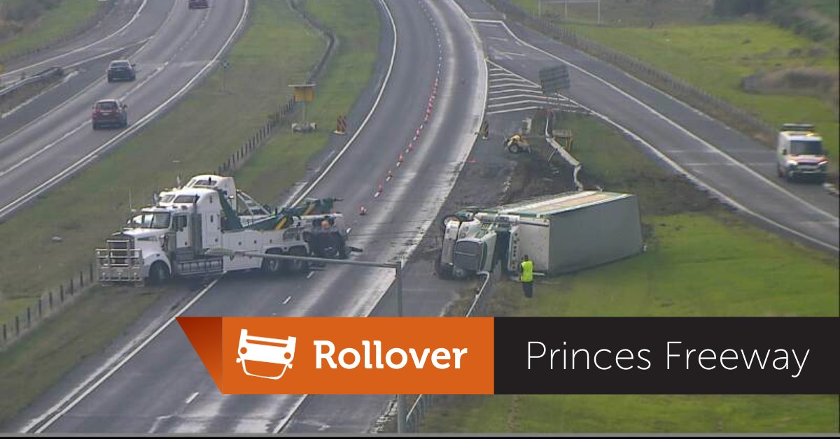 VicTraffic on Twitter: "The Princes Freeway remains closed citybound at the Nar Nar Goon exit ...