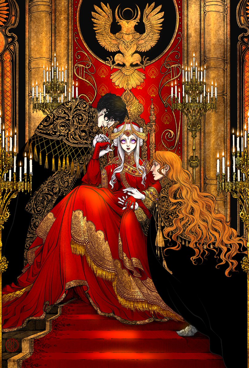 「Drop something red from your gallery.」|Red Kingのイラスト