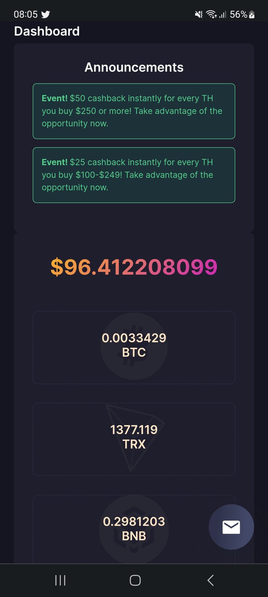 Color Biro on Twitter: "#FREE #BTC, #BNB, #TRX MINING https://t.co/estdMzySiS MINIMUM WITHDRAWAL ...