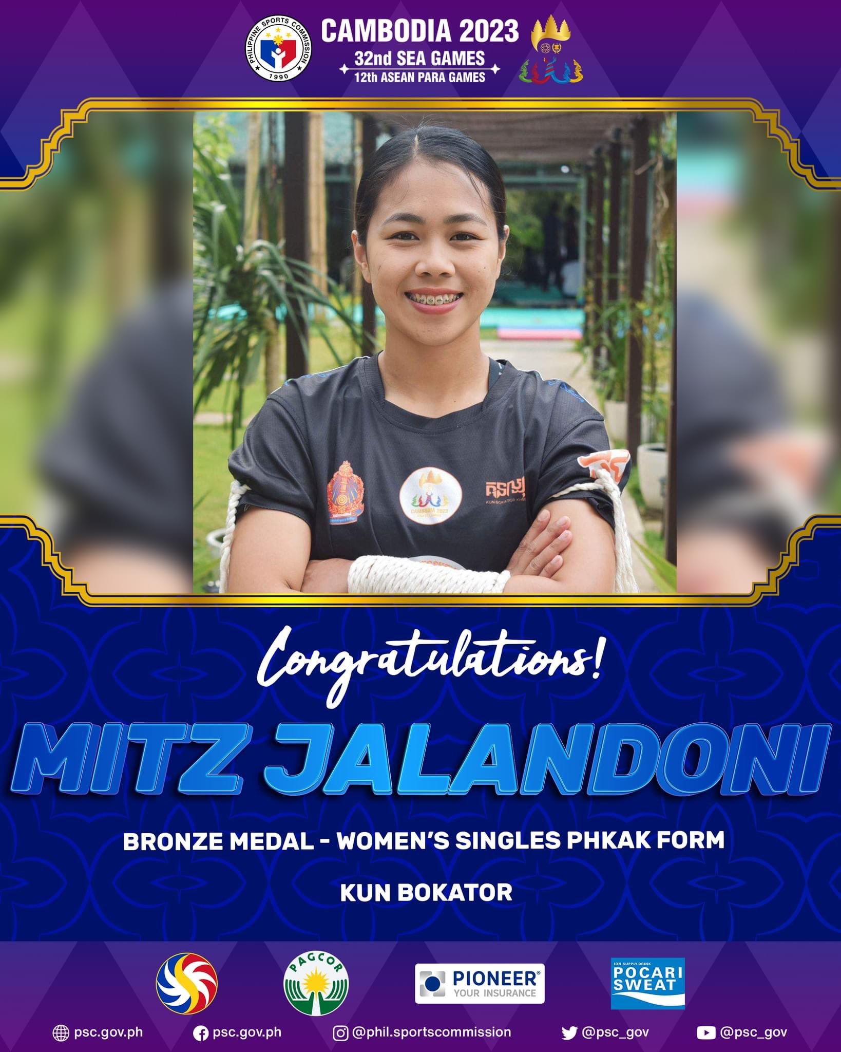 Philippine Sports Commission on Twitter: "𝐁𝐑𝐎𝐍𝐙𝐄 𝐅𝐈𝐍𝐈𝐒𝐇!🥉 Third Kun Bokator bronze medal for ...