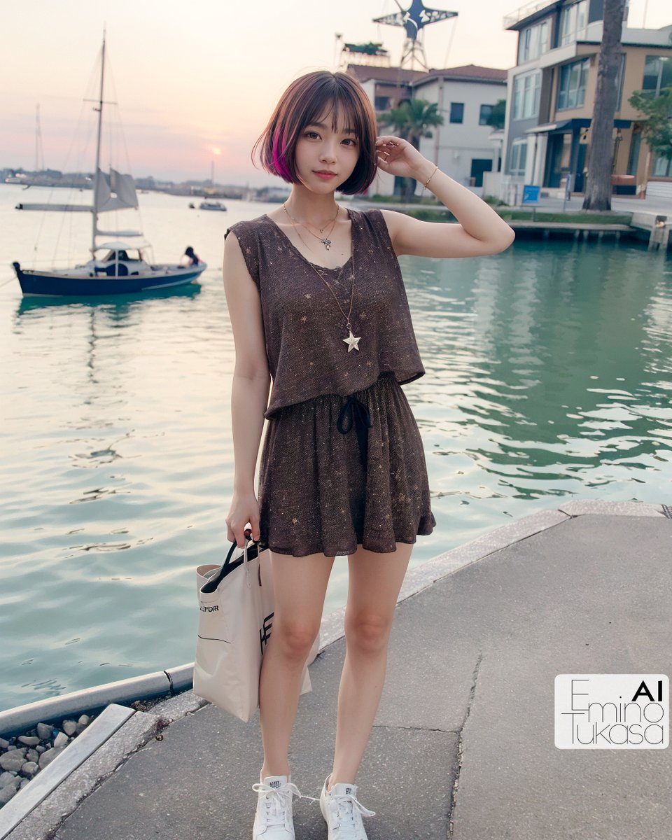 Ai Street エミノツカサ On Twitter Good Evening ガール Ai Generated Girl Ai