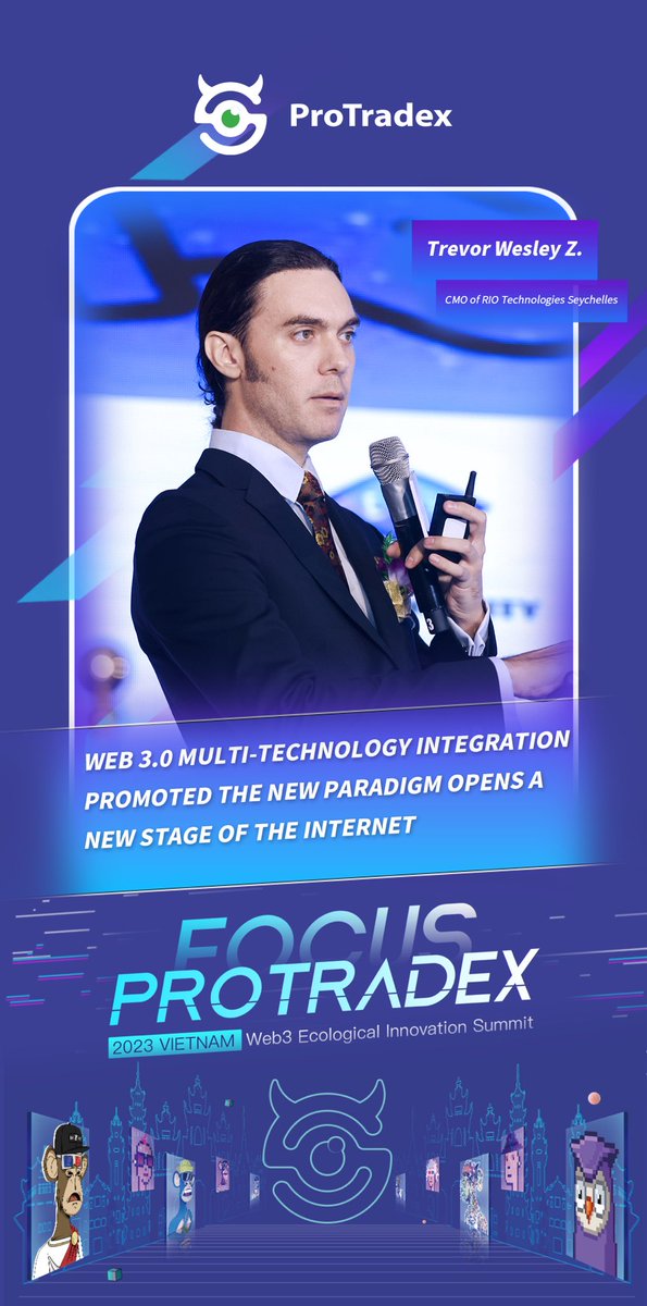 ProTradex on Twitter: "🌊#ProTradex is making waves!! 💥Trevor Wesley Z., CMO of RIO Technologies ...