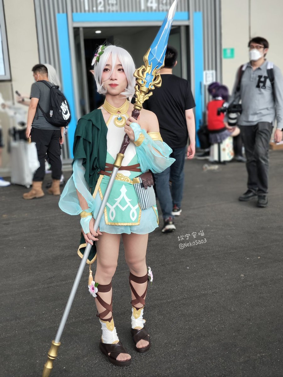 坎宁安喵 on Twitter: "CP29 D2的可可萝场照zzz 照是月月 @Sliver__Moon 用手机拍的，图是我用美图秀秀随便修的，就酱 感觉这次约的妆特别棒！下次一定好好约场照 ...