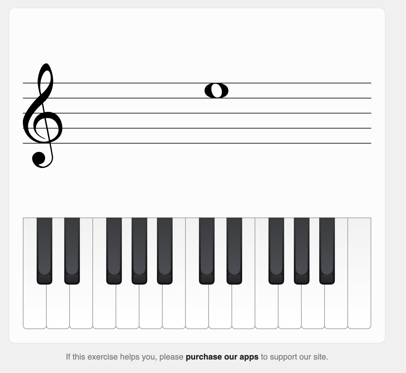 Note Naming Exercise
