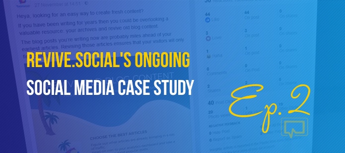 Revive Social on Twitter: "https://t.co/nFSFpdOc2h’s Ongoing Social Media Case Study (Ep. #2 ...