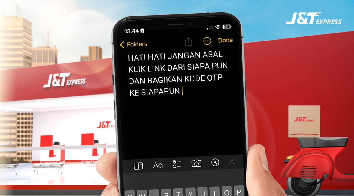 J&T Express Indonesia on Twitter: "PERINGATAN! PERINGATAN!! 🔊 Mimin cuma mau mengingatkan J&T ...