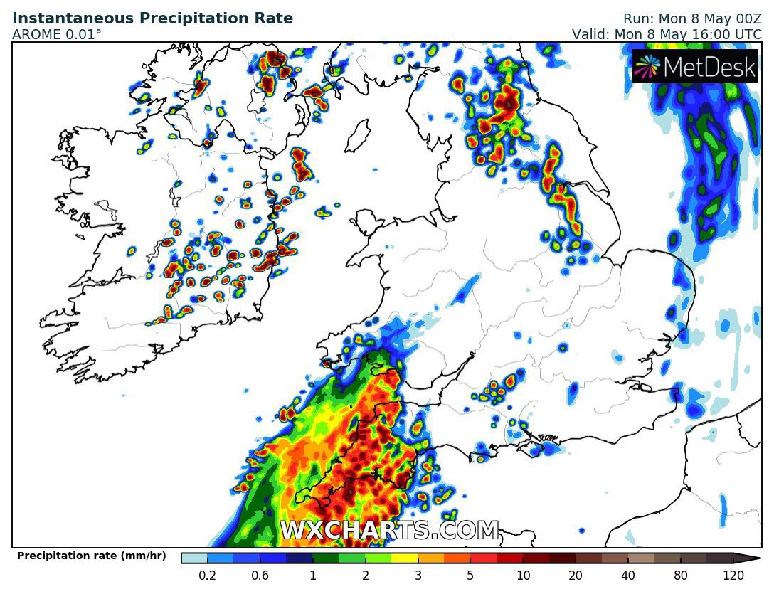 Carlow Weather On Twitter Potential For Some Nasty Downpours Later