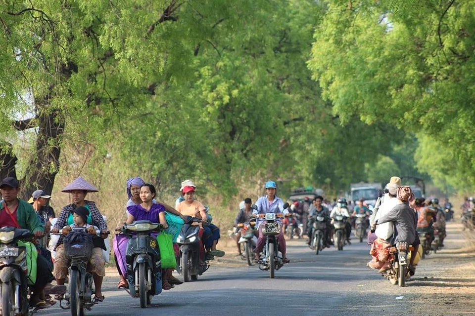 Khit Thit Media On Twitter ဆားလင်းကြီးရှိ ကျေးရွာ ၇ ရွာ ကျော်ကို စစ