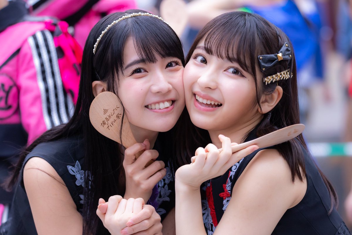 gogoKouji on Twitter: "RT @checchan0205: 2023.5.3 「博多どんたく× mini TIF」 どんたくパレード #2i2 のあんりちゃんと十味ちゃん ...