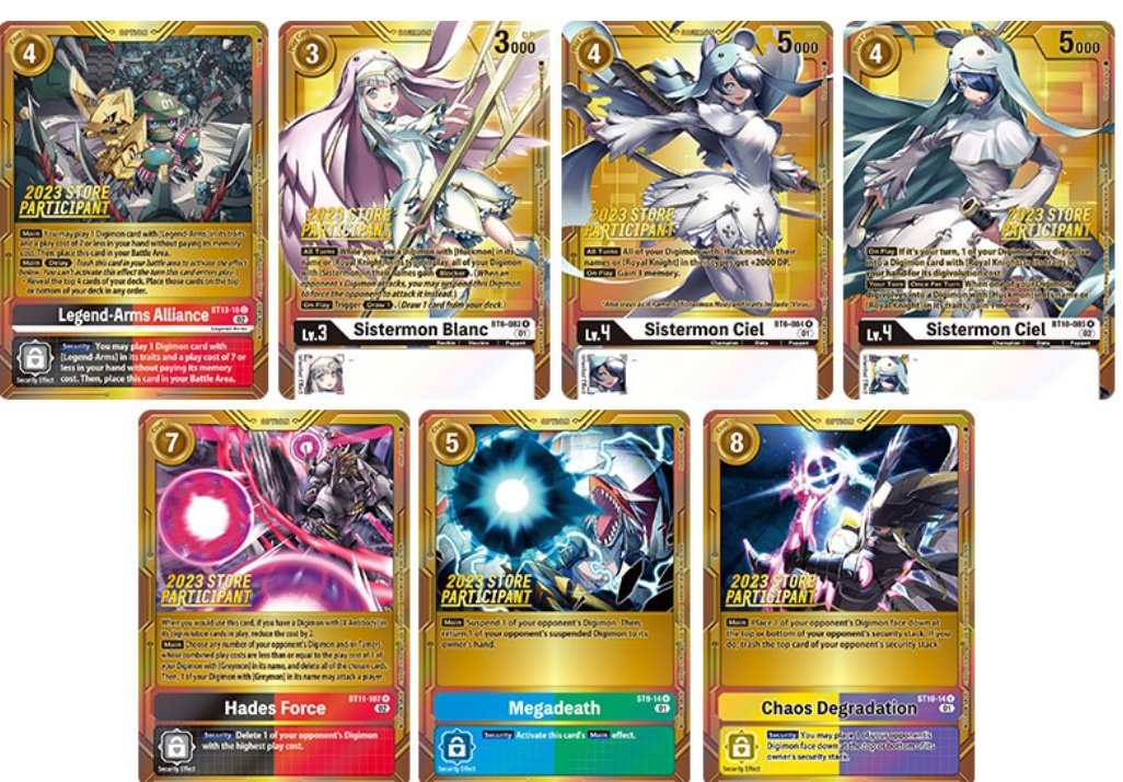 DIGIMON TCG SP on Twitter: "🔥[BOMBAZO]🔥 Bandai va con todo!!! Anunciados los Store Championship ...