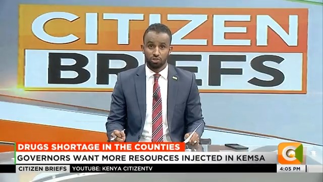 Citizen TV Kenya on Twitter: "Drugs shortage in the counties:#N##N#Governors want more resources ...