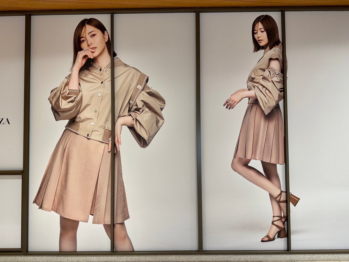 SHIRAISHI MAI THAILAND 🕊️ on Twitter: "白石麻衣 x ADEAM x GINZA at Tokyo Midtown, Roppongi https ...