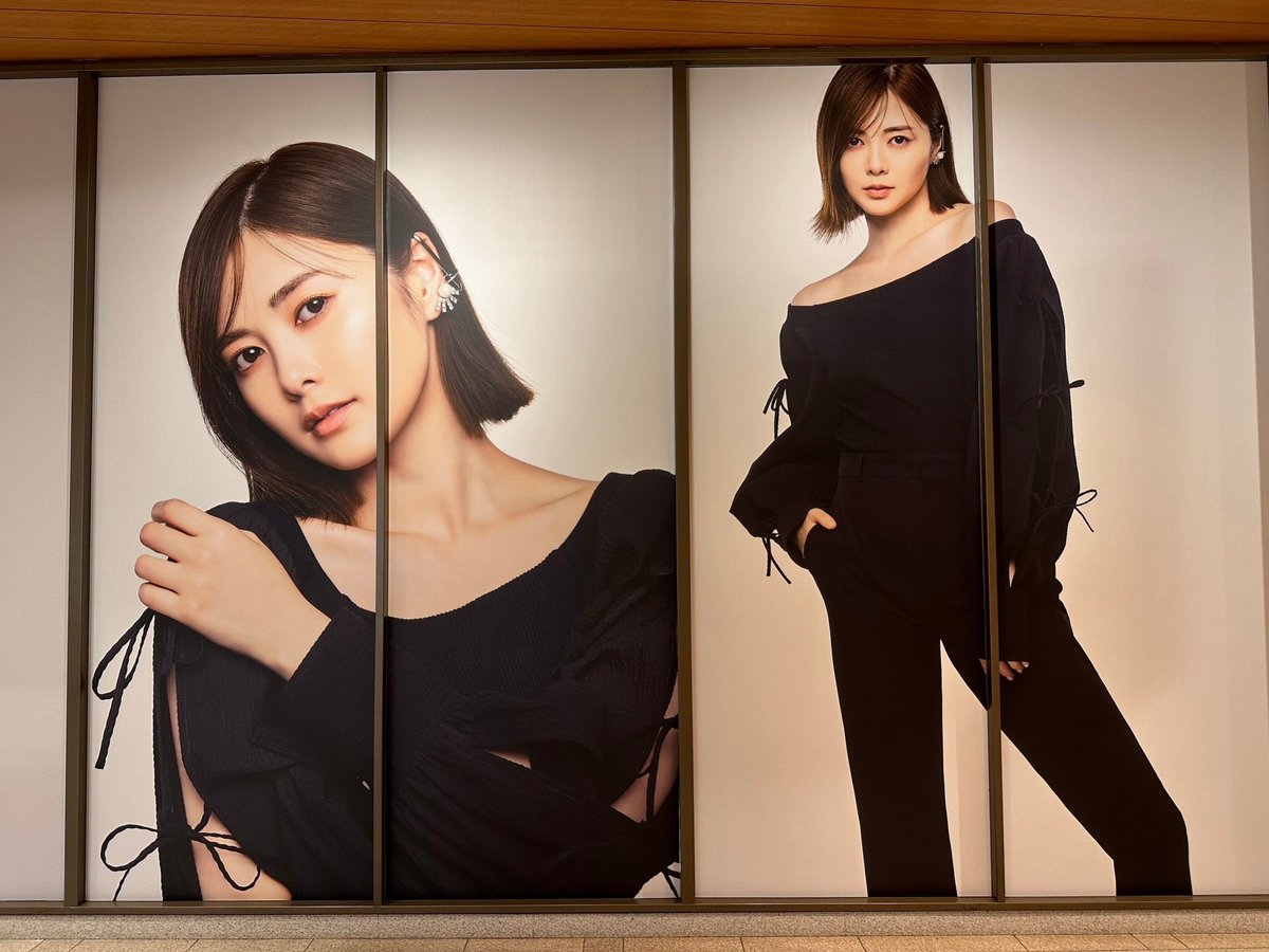 SHIRAISHI MAI THAILAND 🕊️ on Twitter: "白石麻衣 x ADEAM x GINZA at Tokyo Midtown, Roppongi https ...