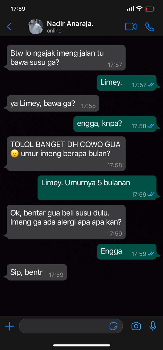 Rawit on Twitter: "Atala-Nadir Jagain si Imeng Nomin two tweets au By ; Dhito"