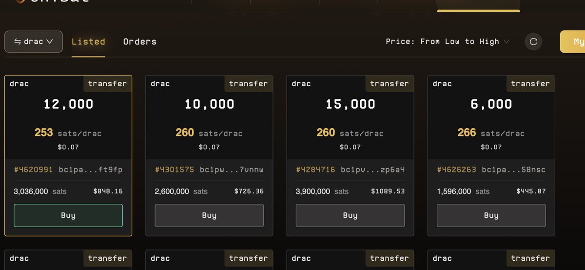 0245.bnb on Twitter: "还是 #drac 强，一念天堂一念地狱。 #vmpx 归零吧。#brc20"