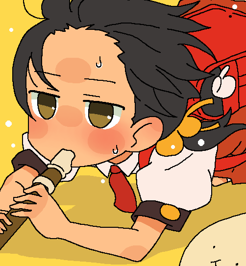 tomu 2号店 on Twitter: "投稿しました。強制オールバック | tomu #pixiv https://pixiv.net/artworks/107946506…"