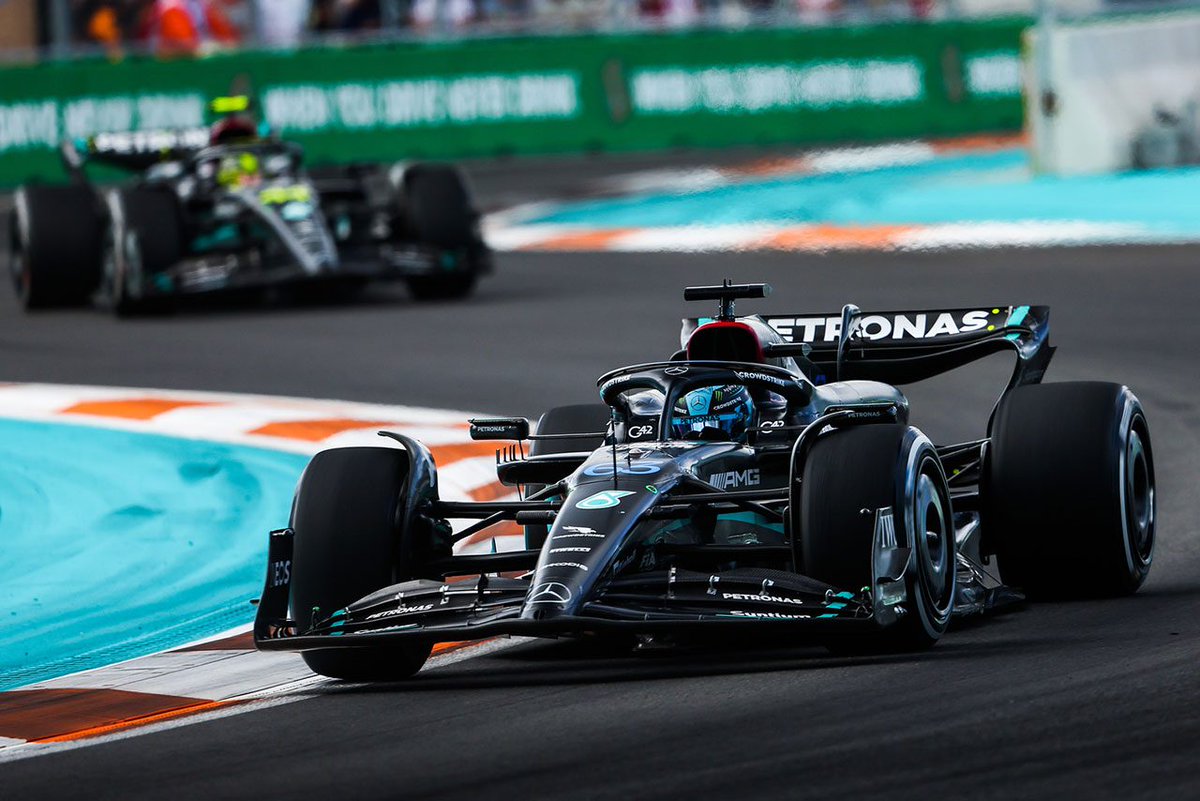 autosport web/オートスポーツweb on Twitter: "【F1マイアミGP決勝の要点】ブレーキング時の振動に苦戦も、タイヤを持たせオーバーテイク。4位入賞に満足のラッセル ...