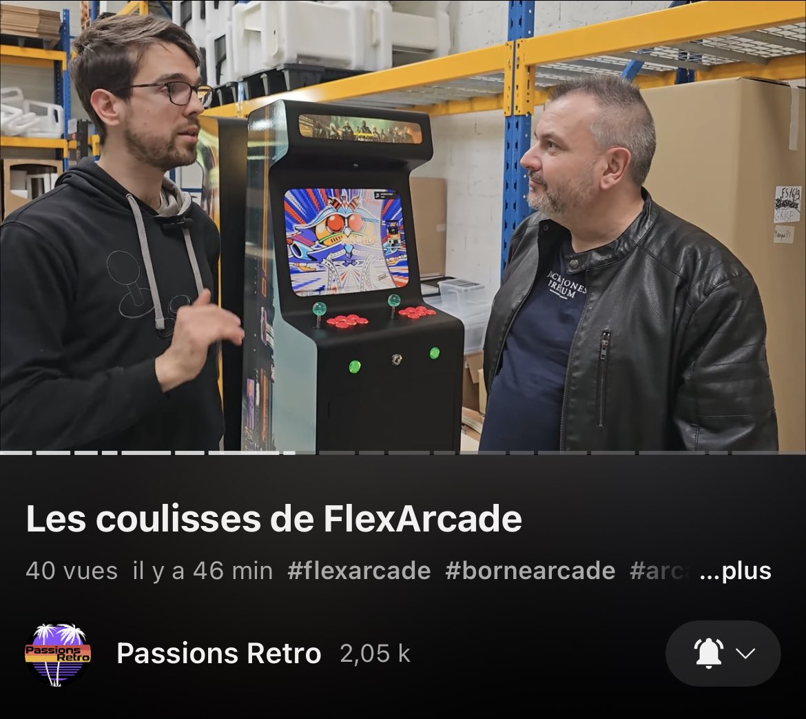 SakuraRetroModding on Twitter: "Super vidéo sur les coulisses de Flex-Arcade. J’adore le design ...