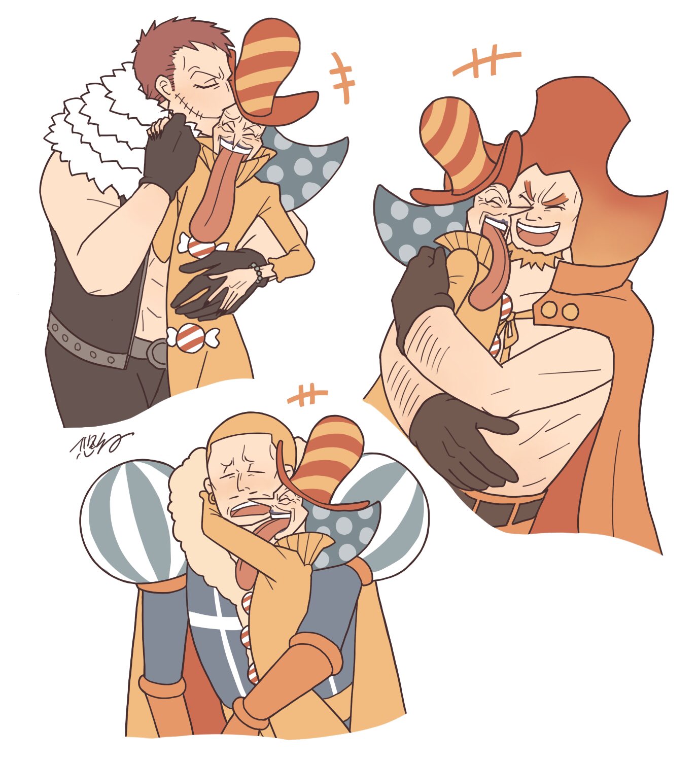 悠幻 on Twitter: "三つ子×ペロ。 CPっていうか、仲良し兄弟み7〜8、CPみ3〜2くらいのイチャ。 https://t.co/ftzq6nJScJ" / Twitter