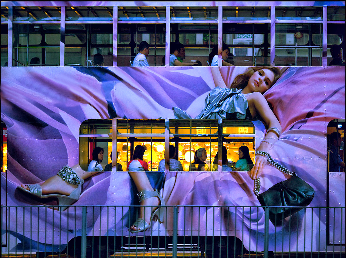 Pavel kiselev on Twitter: "Tram Art, HONG KON"