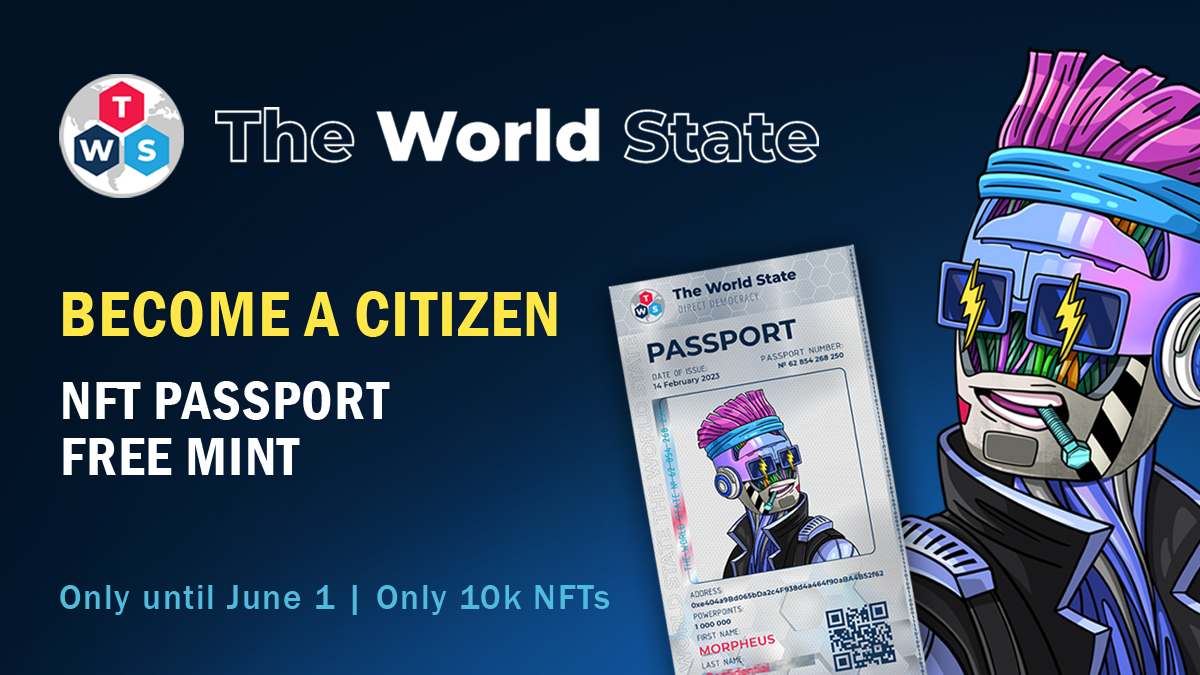 The World State on Twitter: "🚀 Introducing TWS #NFT Passport FREE MINT promo! Starting today ...