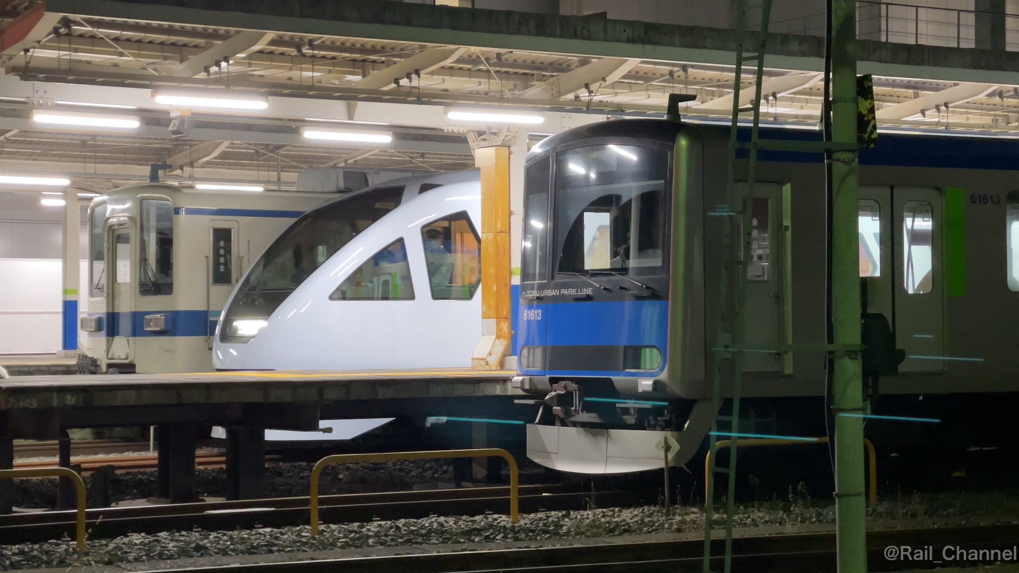 レールちゃんねる on Twitter: "#N100系 #N101F 「SPACIA X」PQ測定。#野田線 #アーバンパークライン に初入線 #スペーシアX #8000系 #81114F ...