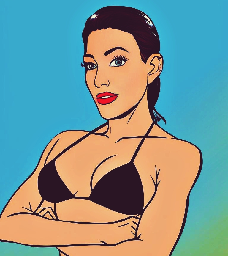 DJ RB on Twitter: "@LaurenFillsUp (as a comic book cover model) @WickedYummy1 (as a Simpsons ...