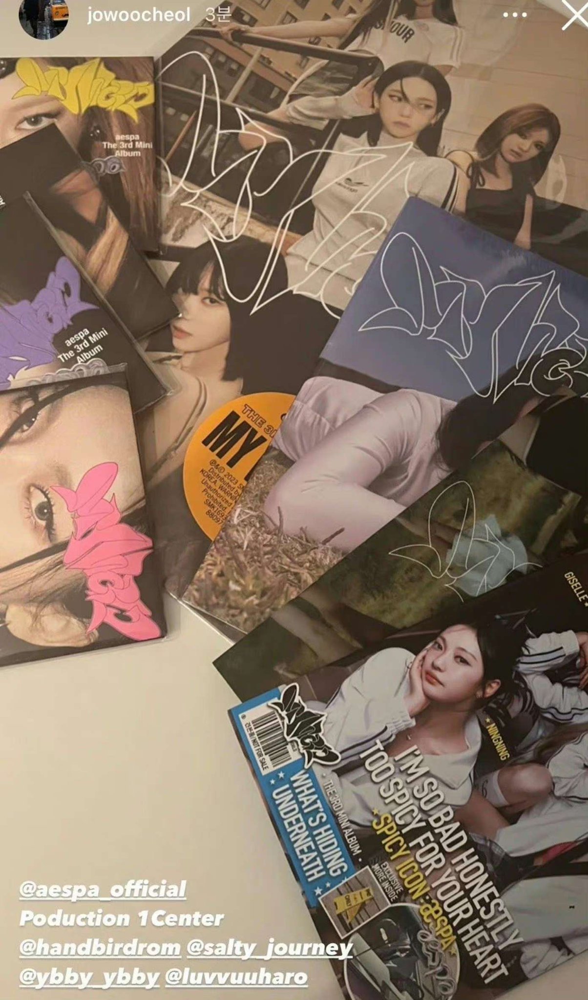 Jul on Twitter: "So, aespa is on SM Production Center 1???? From SM Visual Director, Jo Woocheol ...