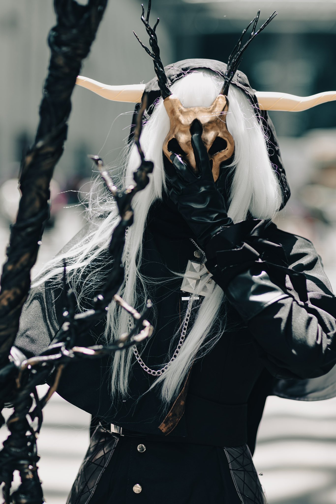 Noriaki on Twitter: "#CP29 #明日方舟 #赦罪师 #cos day1 📷：sigi 被热蒙了⛓️ ️‍🔥 #Arknights #アークナイツ https://t ...