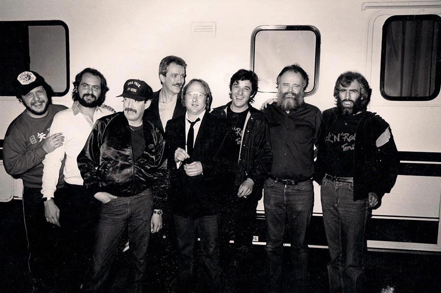 Stephen Stills on Twitter: "Backstage in 1981 after a live performance on the TV show, "Rock ...