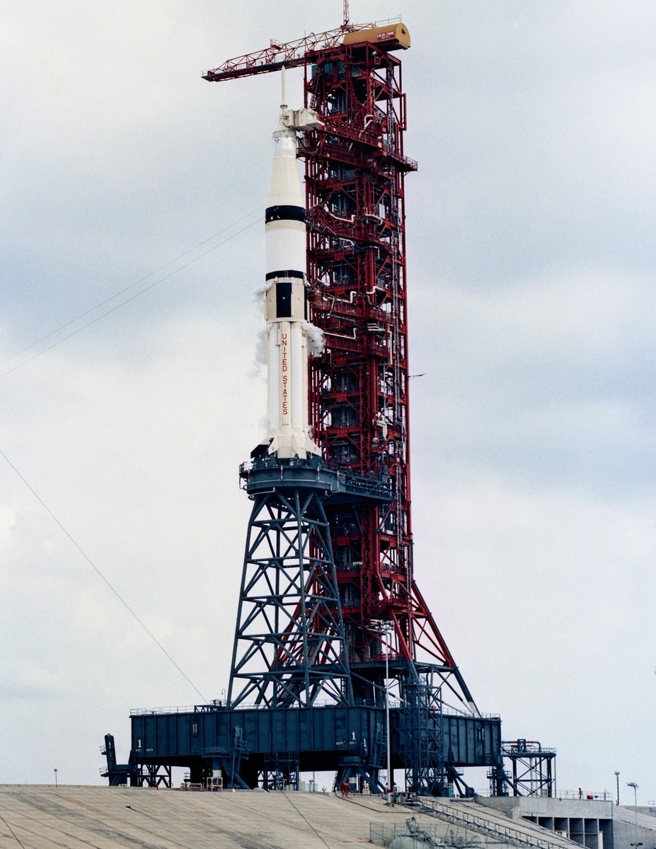 NASA History Office on Twitter: "#50YearsAgo, two rockets stood poised for launch from ...