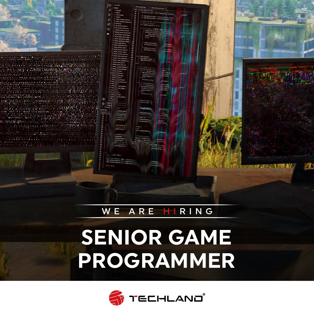 Techland on Twitter: "We are hiring! We are looking for: 🧑🏽‍💻 Technology Programmer https://bit ...