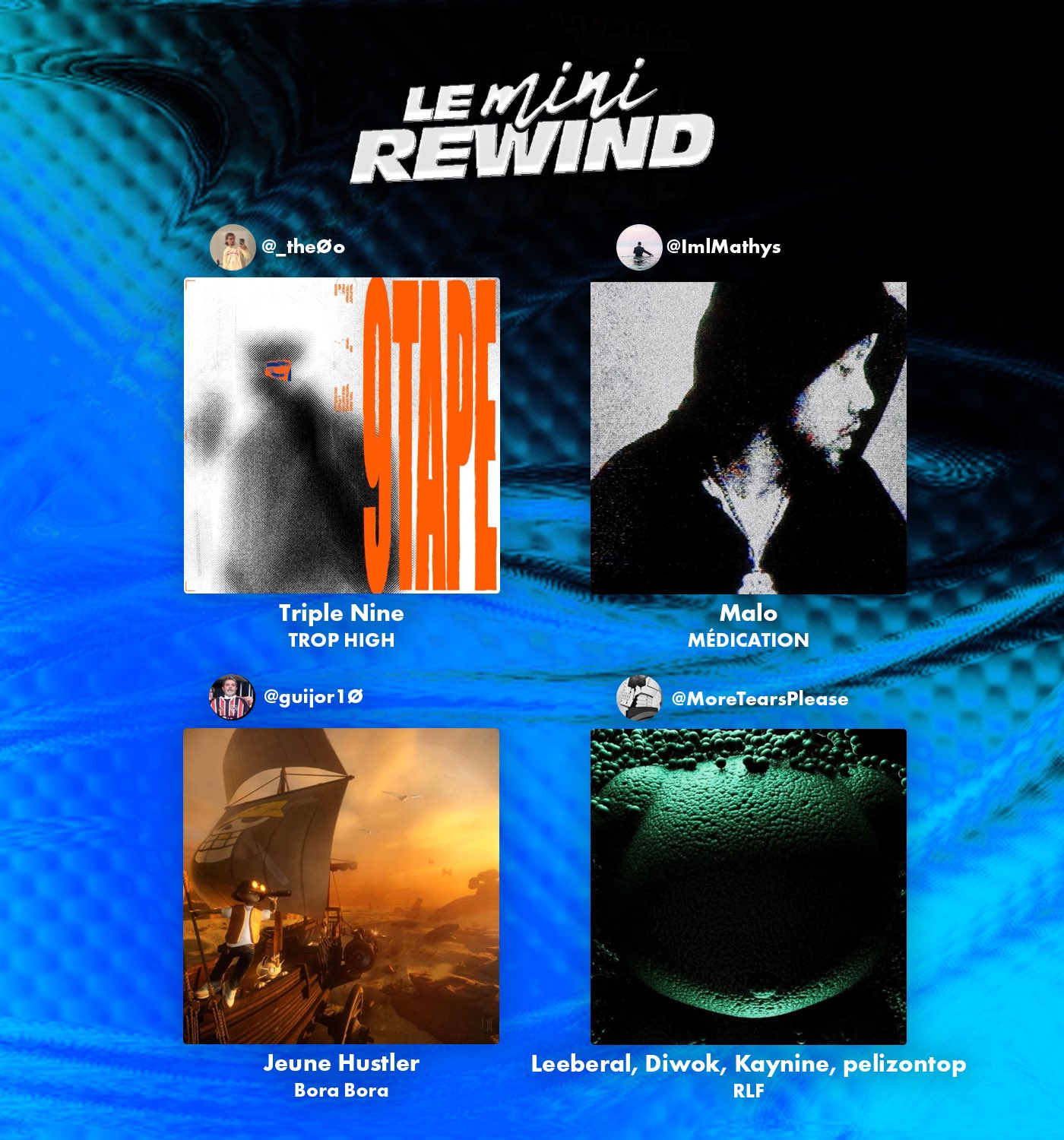 Inflow on Twitter: "🚨 Comme chaque lundi, c’est l’heure du Mini Rewind ! 4 sons choisis par la ...