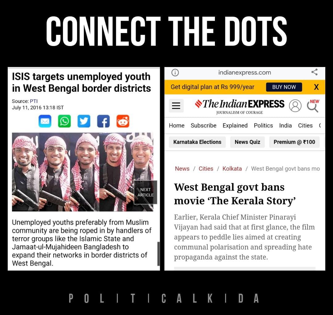 desi mojito 🇮🇳 on Twitter: "Mamata didi nahi chahti ki Bengal ke puncture wale Kerala Story dekh ...