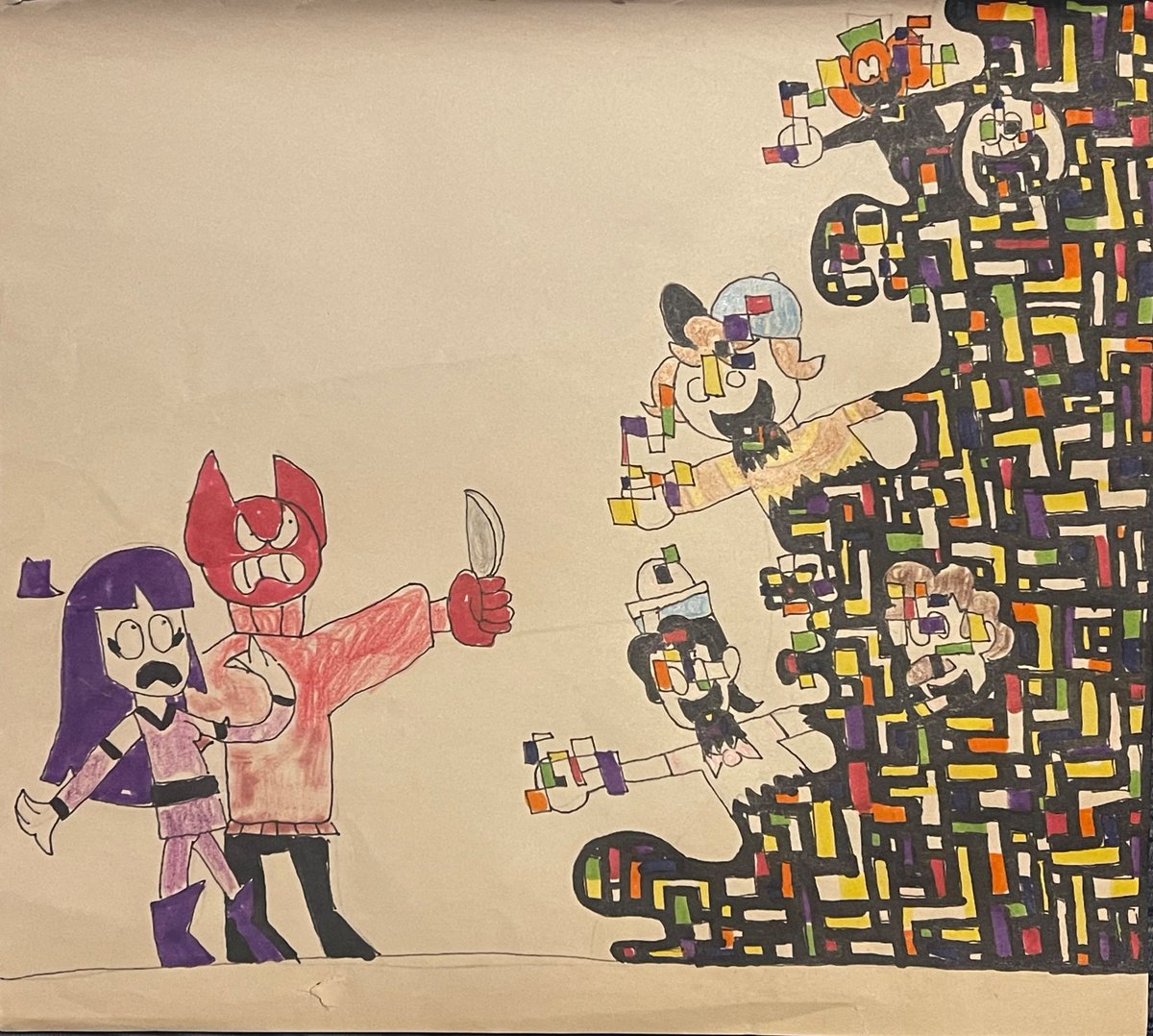 Jonathan Kennedy on Twitter: "Spooky month Infected: skid, pump, Roy, Kevin, & the chief ...