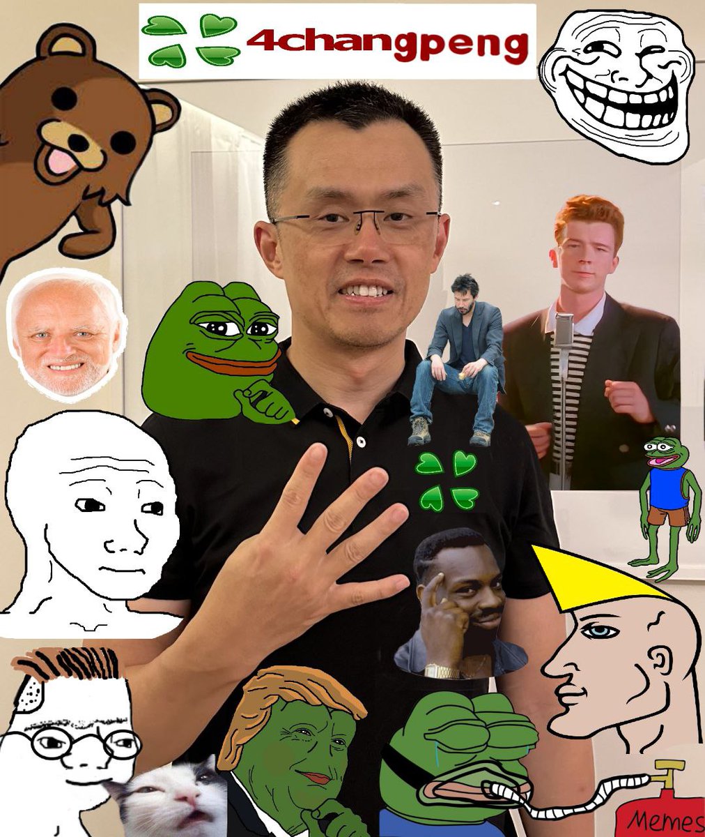 ieeeeeee on Twitter: "@fourchantoken #4chan @cz_binance"