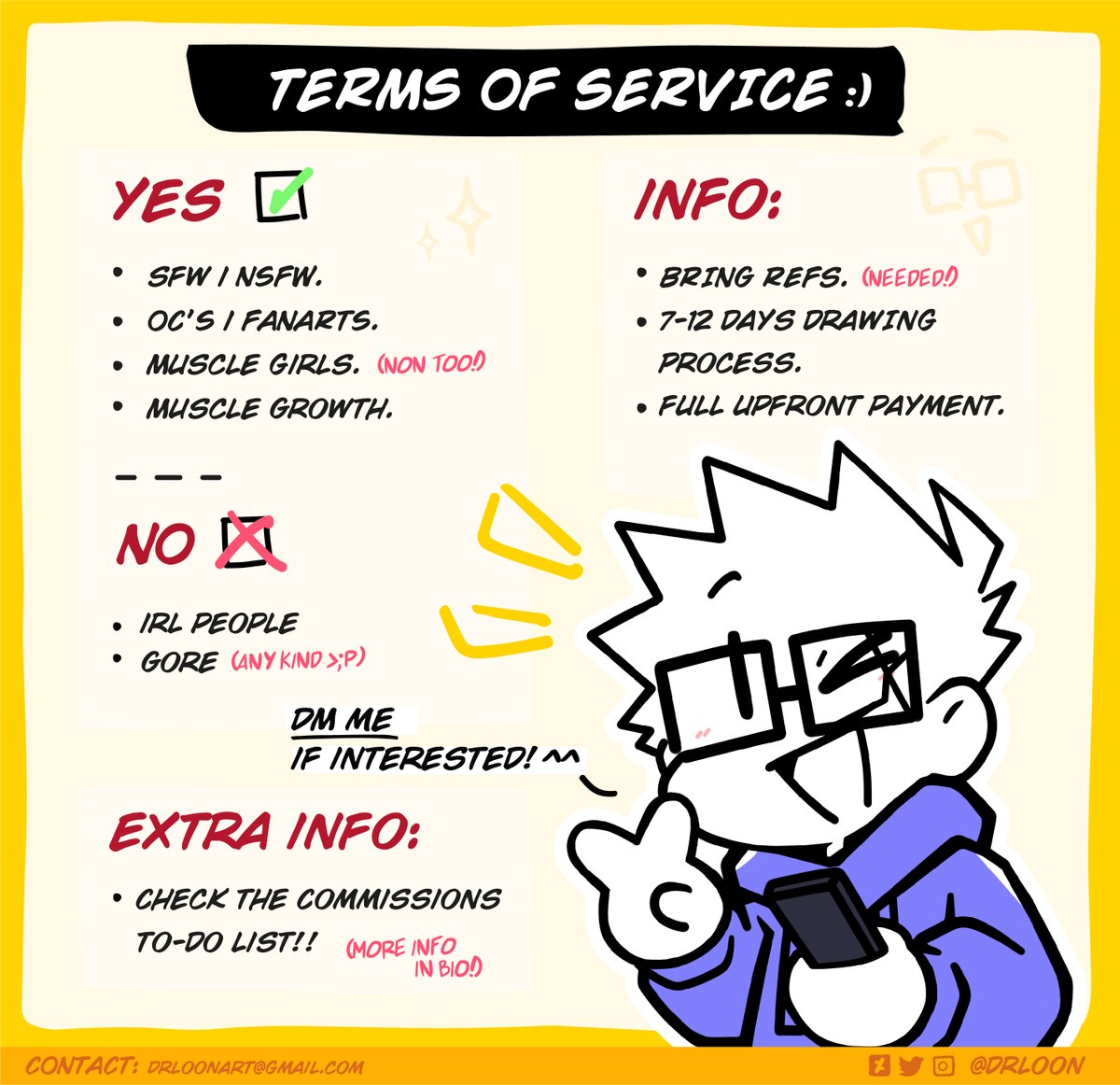 DrLoon 🔞 | COMMS OPEN!! DM open until Wednesday!! on Twitter: " Commissions Open!! : Only 6 ...