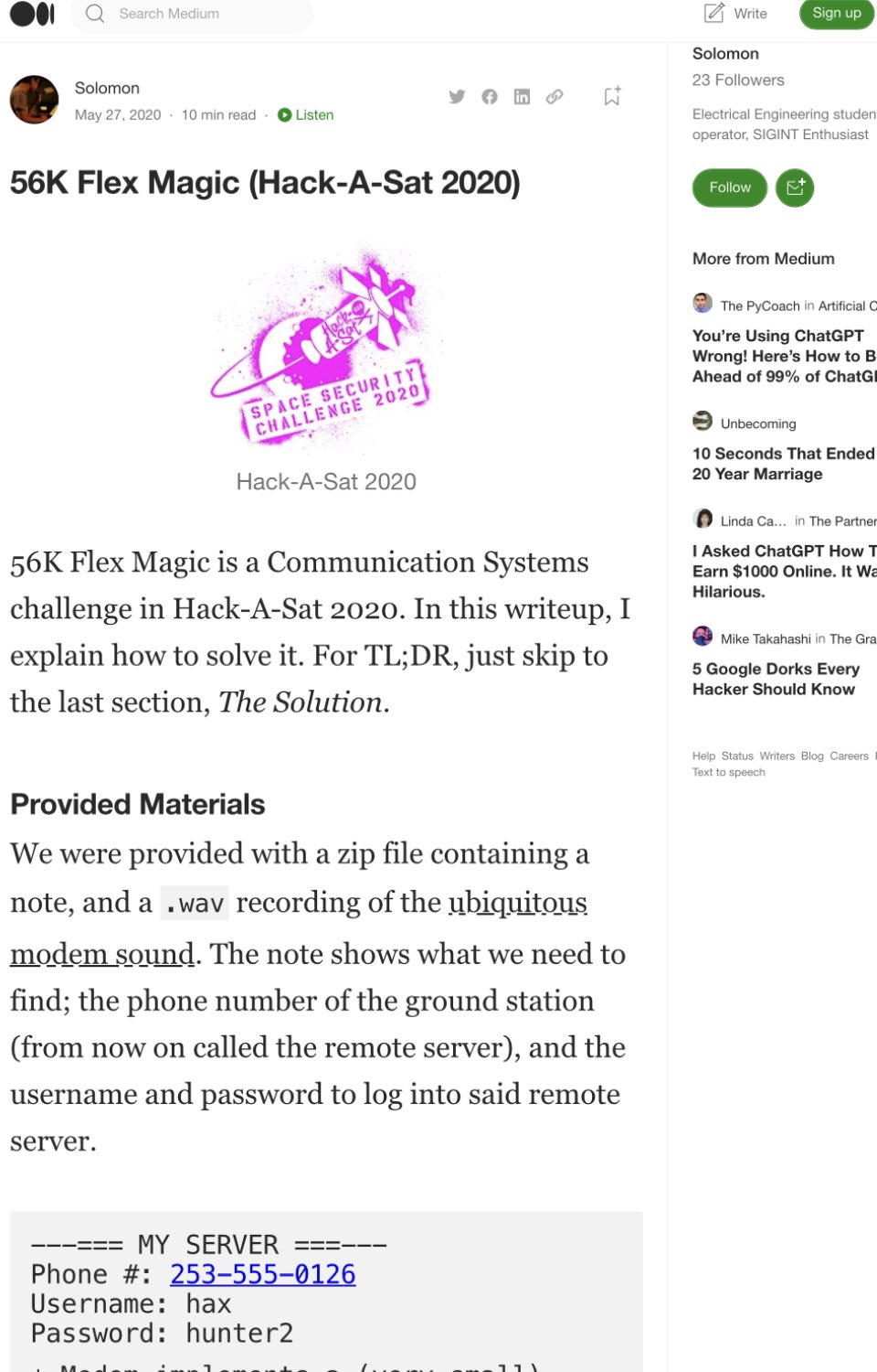 Bad Kitty Unleashed 🦁💪🏻 on Twitter: "🛰️ Hack-A-Sat, a Bad Kitty Exclusive: Why on earth would ...