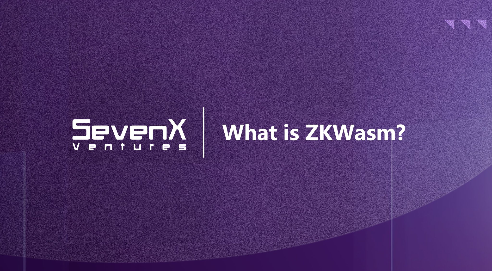 Louis on Twitter: "1/ A brief Introduction of ZKWasm: What is ZKWasm? https://t.co/TN1Z1Idhuc ...
