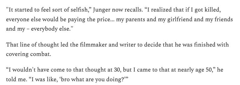 Tim Hetherington Girlfriend