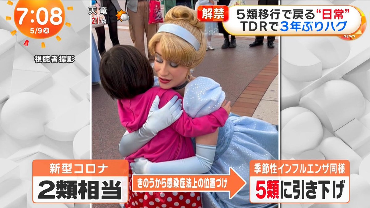 城丸香織 on Twitter: "新型コロナ5類移行でテーマパークの『ハグ解禁』 https://news.yahoo.co.jp/articles ...