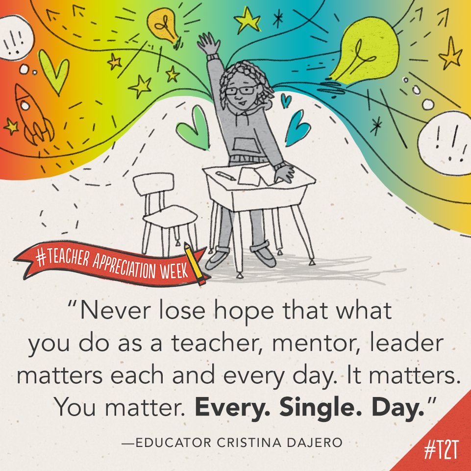 Teacher2Teacher on Twitter: "Your Ss are the proof: You make a ...