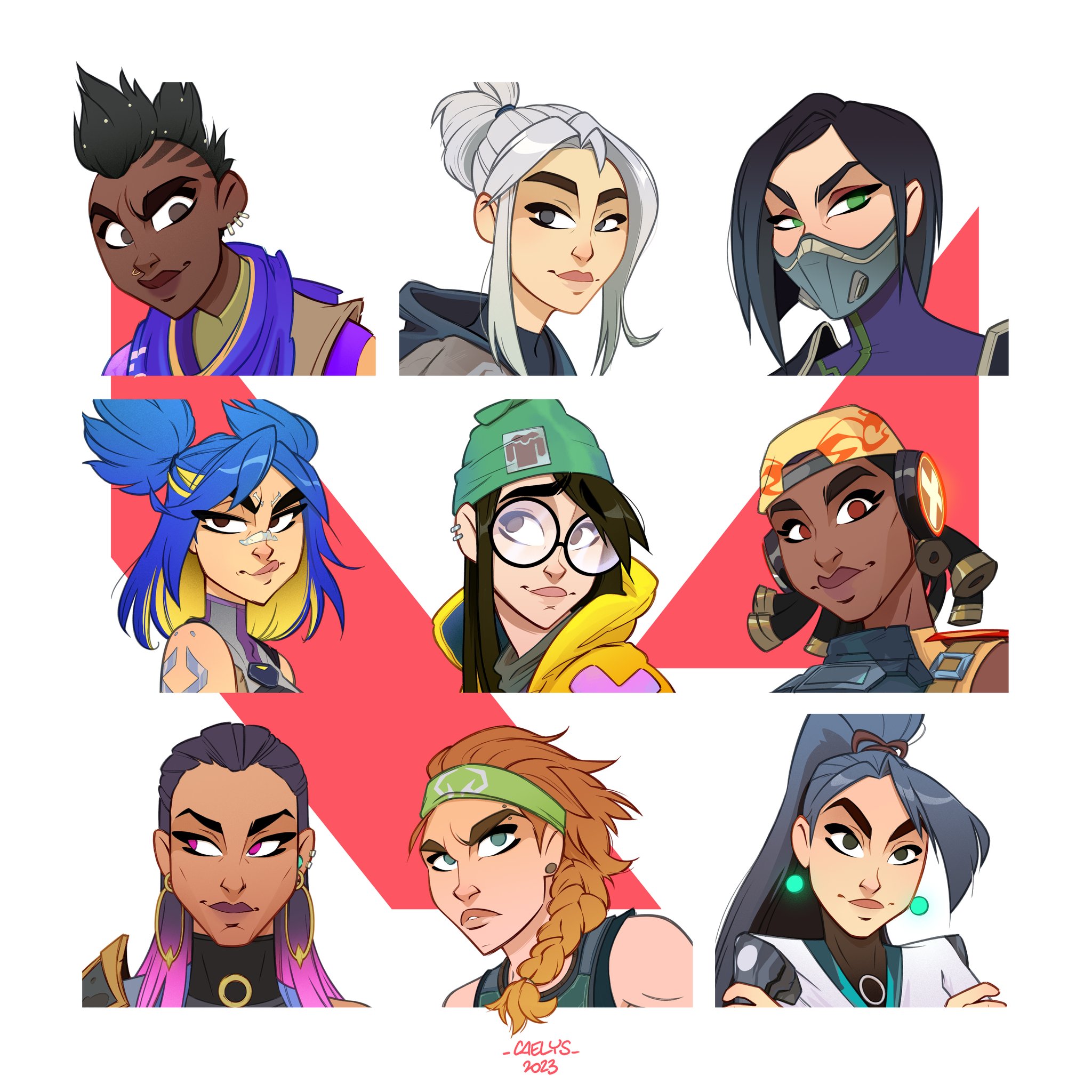 Caelys on Twitter: "Queens 👑 #valorant #VALORANTfanart https://t.co/dHTP2isyyT" / Twitter