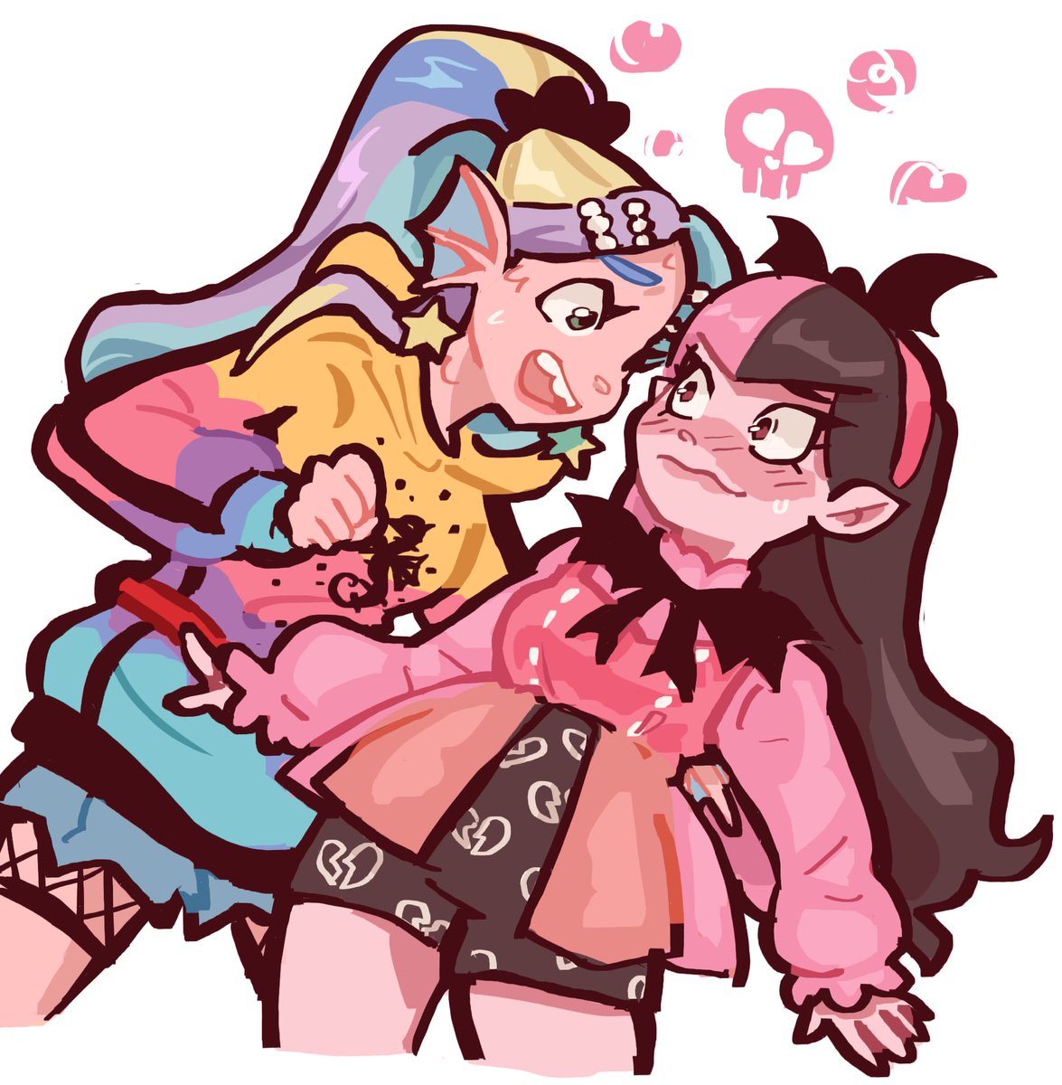 Mina 🇮🇪🕸💗🐇 On Twitter Rt Flapjastic Draculaura X Lagoona Doodle Monsterhigh