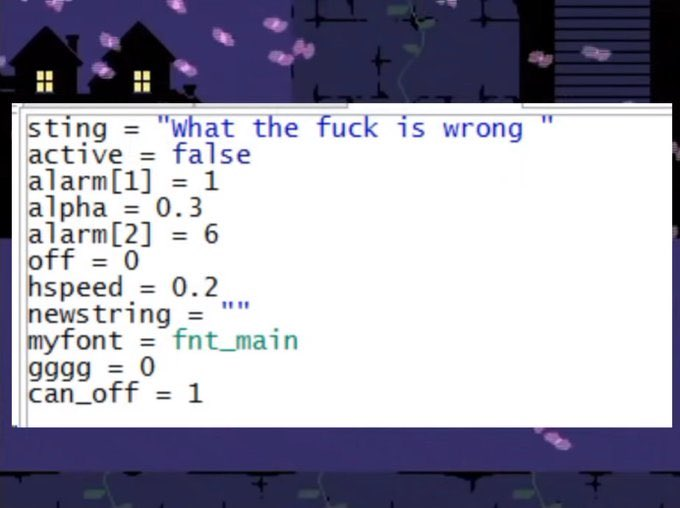 daily toby fox trivia on Twitter: "In the code for the Mettaton musical, you can see that Toby ...