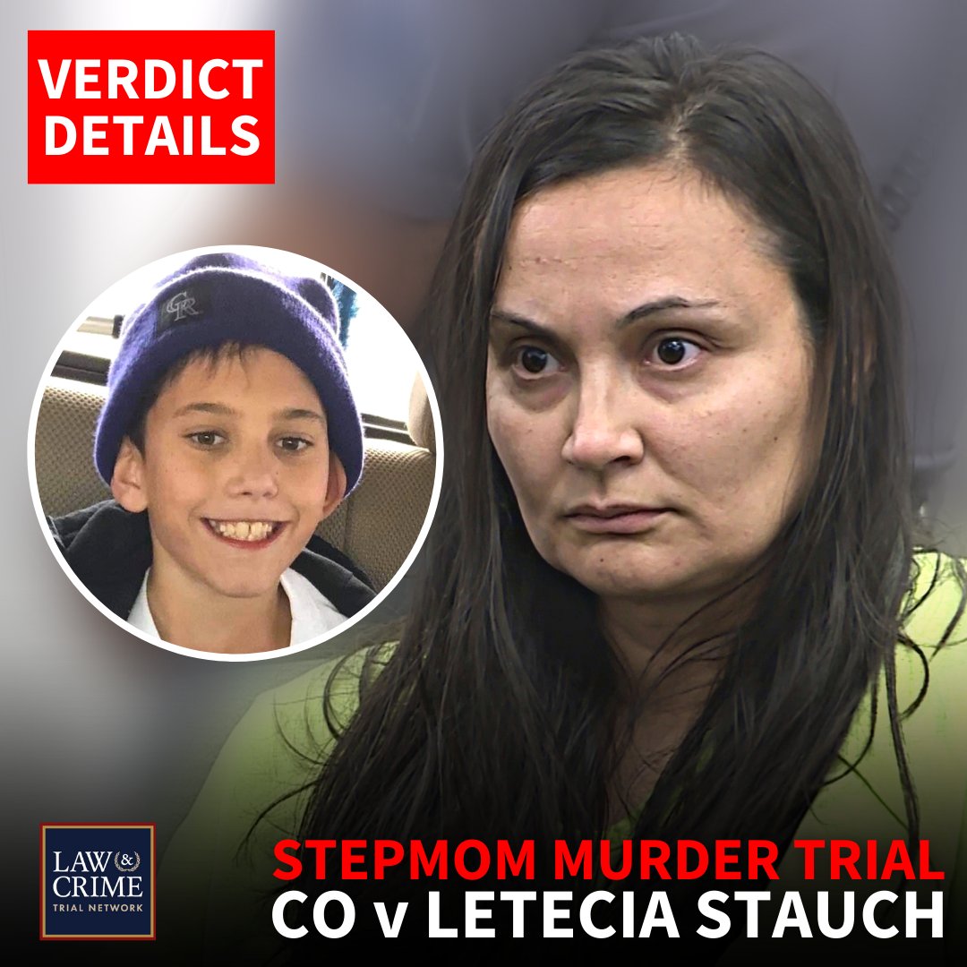 Law&Crime Network on Twitter: "#BREAKING: The jury has found Letecia Stauch guilty of first ...