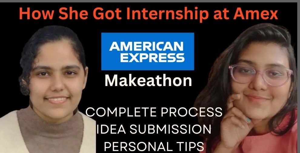 Amisha Aggarwal 📌 on Twitter: "Only 5 days left Want an internship/FTE offer from American ...