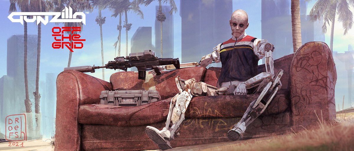 rocketengine on Twitter: "Off The Grid Concept Art https://behance.net/gallery/164167349/Off-the ...